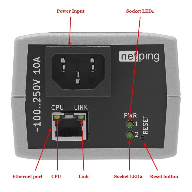 NetPing 2 IP PDU ETH R2 - NetpingDevice